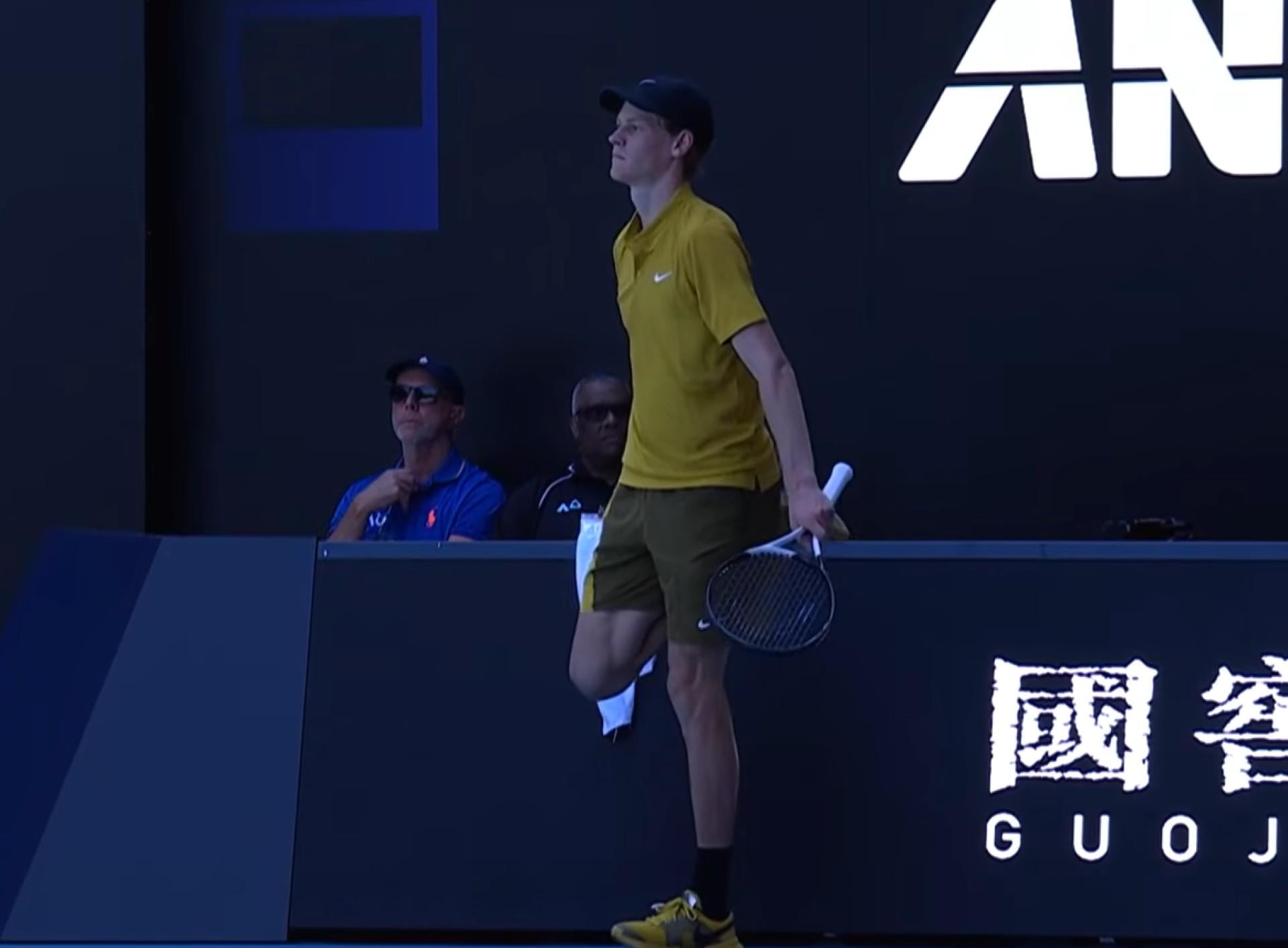 Jannik Sinner reflects on physical issues: 'I was lucky with the heat rule'