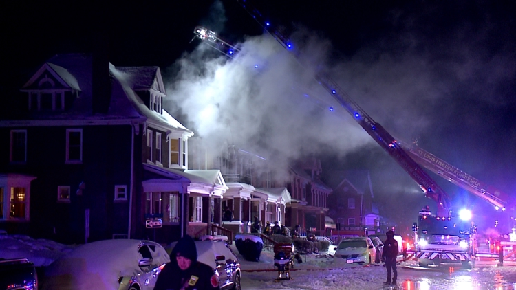 Person critically hurt after jumping from burning house in north St. Louis