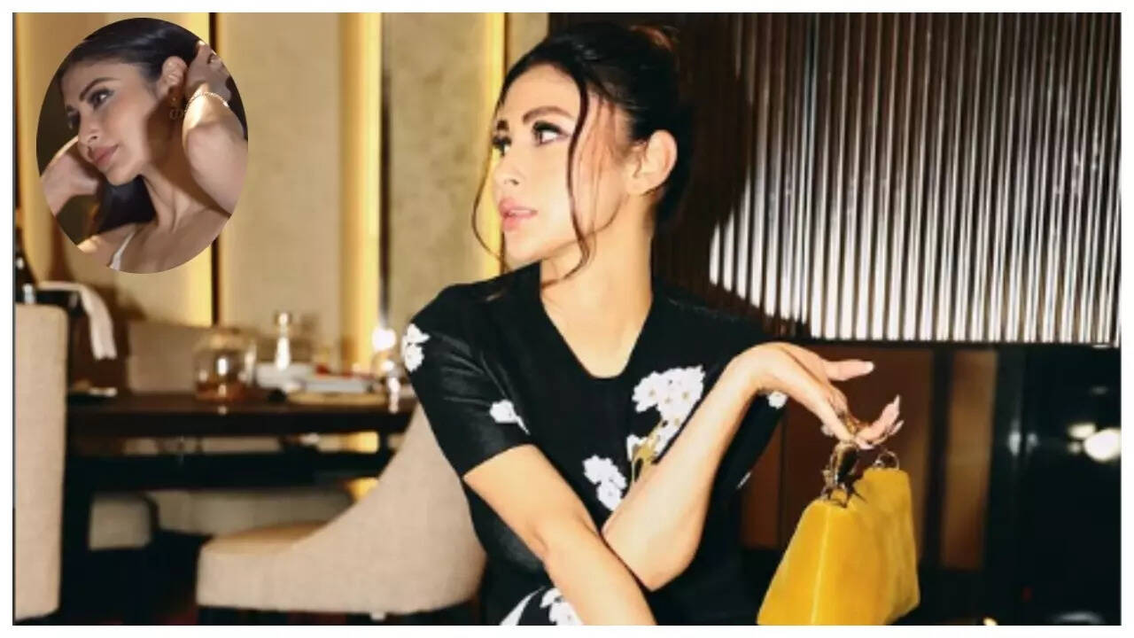 Mouni Roy makes first appearance after harassment incident; industry ...