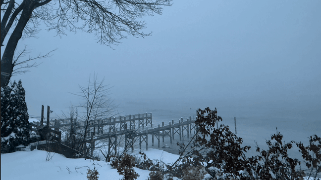 Crews battle worsening conditions as snowstorm blankets Rhode Island