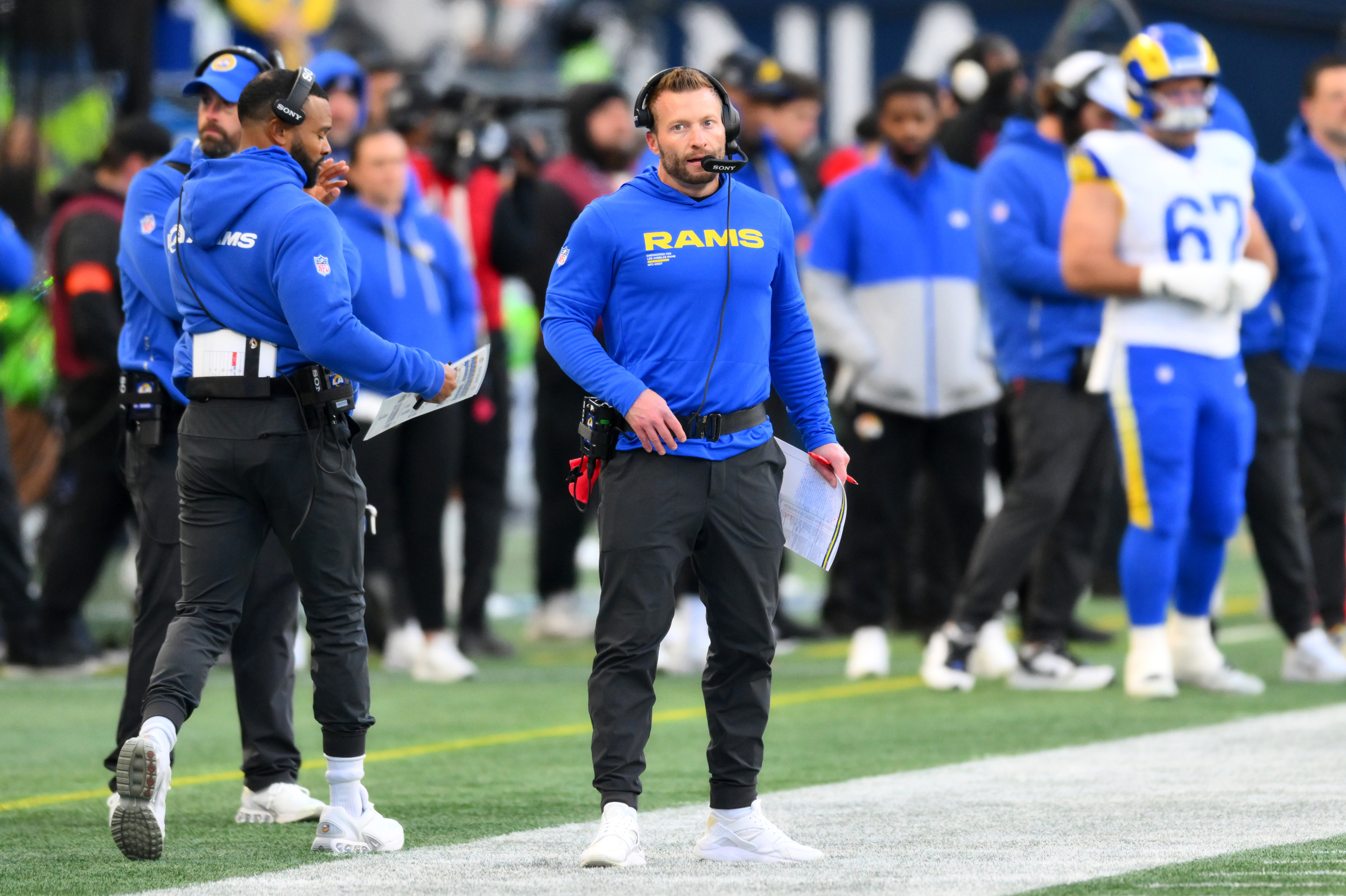 Emotional Sean McVay reveals what he told Rams after NFC Championship loss