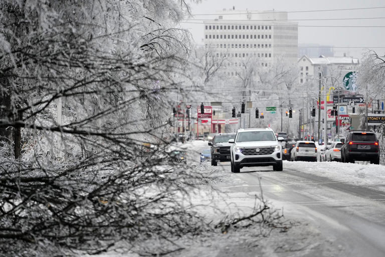 Northeast gets last brunt of winter storm that brought ice, snow, cold ...
