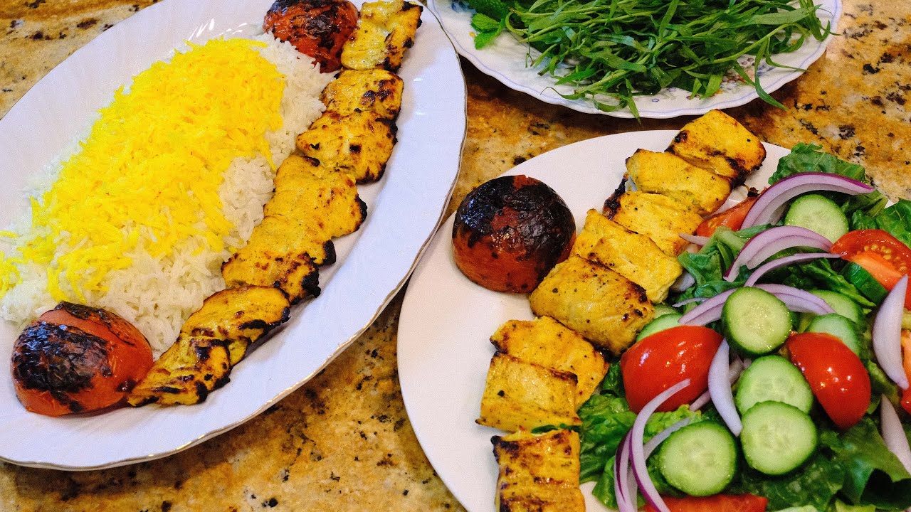 Chicken barg kabob: Juicy Persian skewered chicken recipe