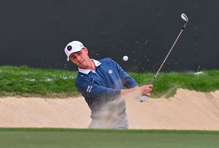 Spanish LIV Golf pro slapped with two-shot penalty on last hole in ...