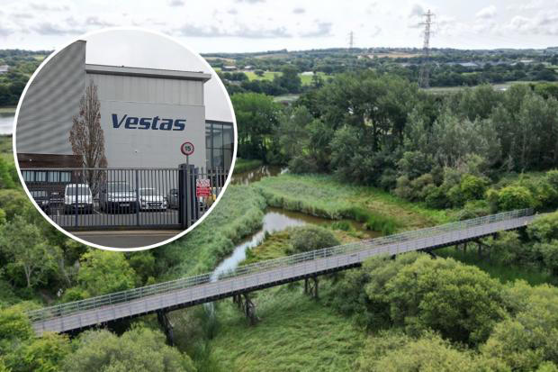 Waste pipe across historic viaduct could replace failing Vestas sewage ...