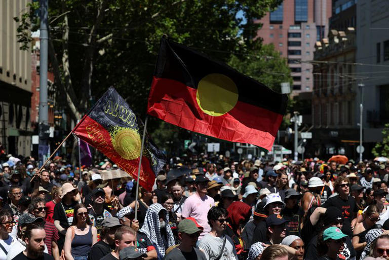 Australia Day marked by 'Invasion Day' rallies, anti-immigration protests