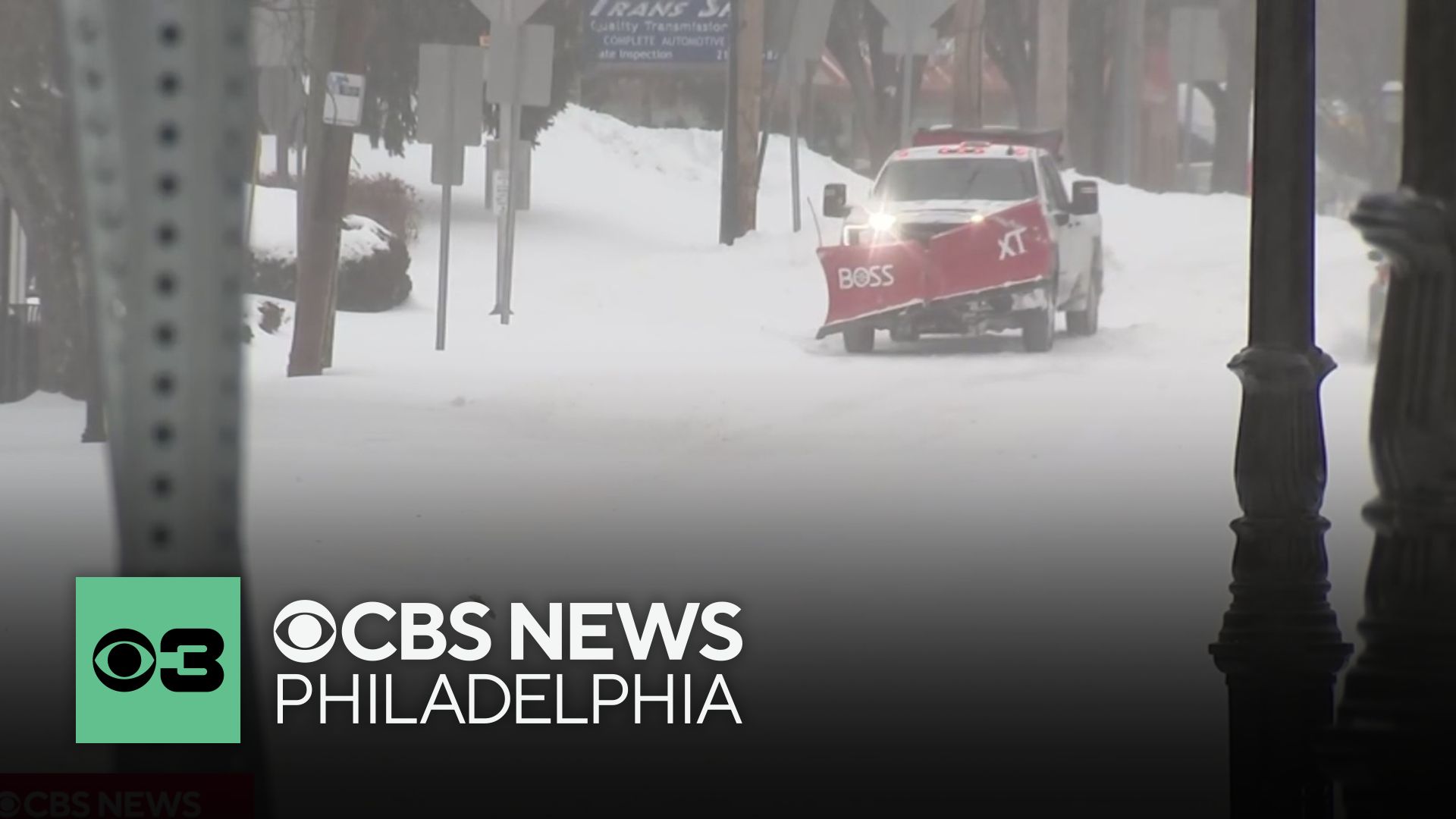Crews in Doylestown, Pennsylvania, describe conditions on the roads ...