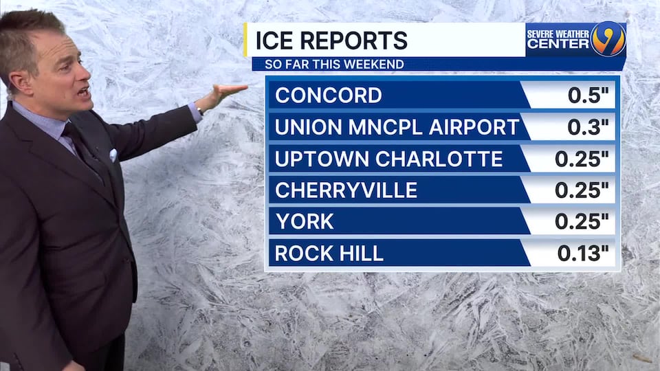 Sunday night's forecast with Chief Meteorologist John Ahrens