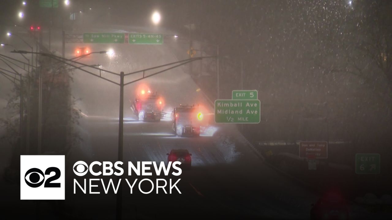 Westchester County road conditions leave many drivers stranded during ...