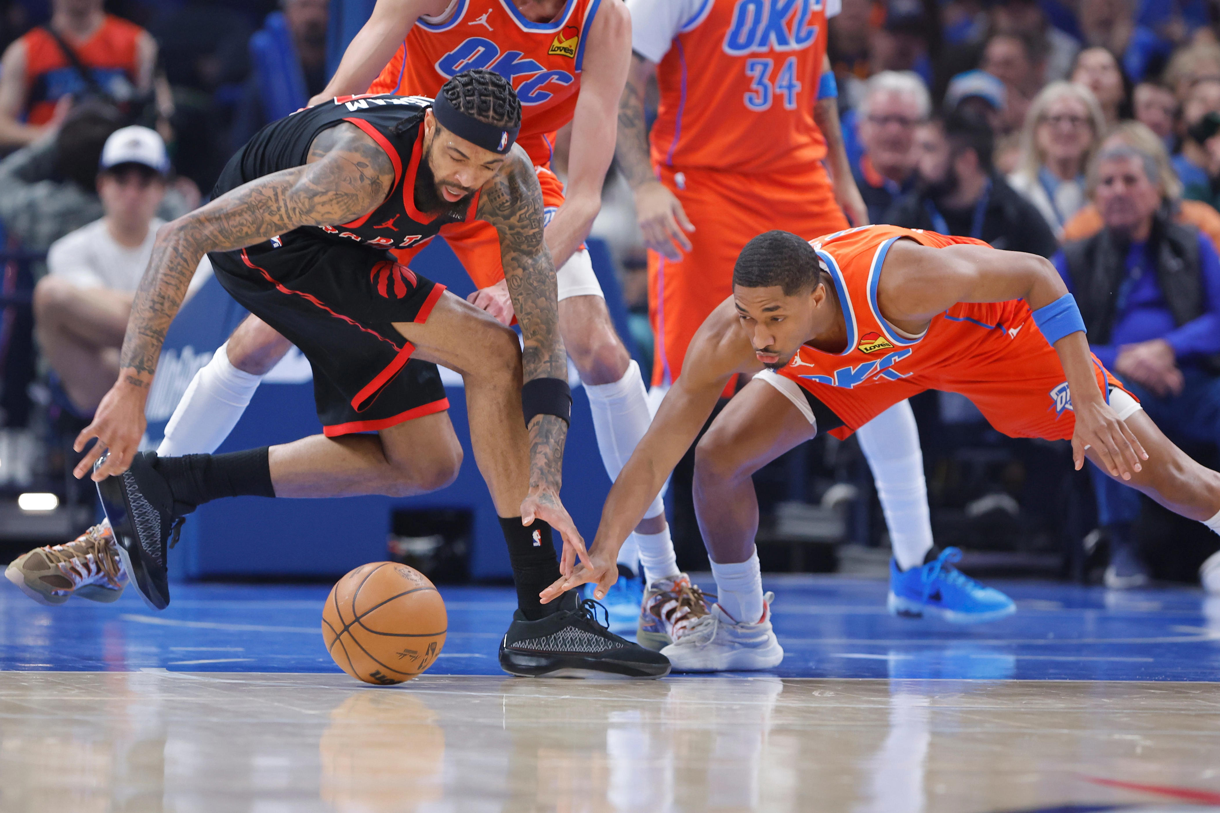 Recap: What happened at OKC Thunder's Monday, Jan. 26 practice