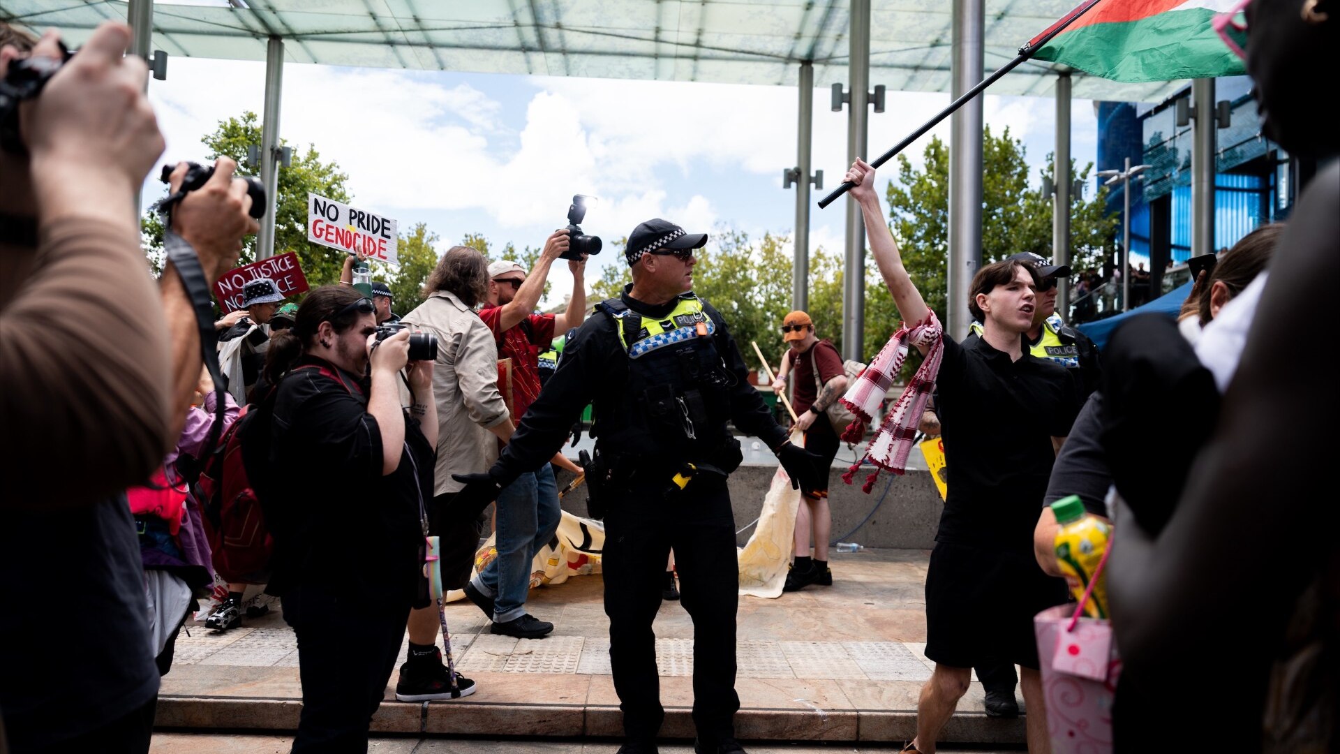 Security threat interrupts Perth's Invasion Day rally as thousands ...