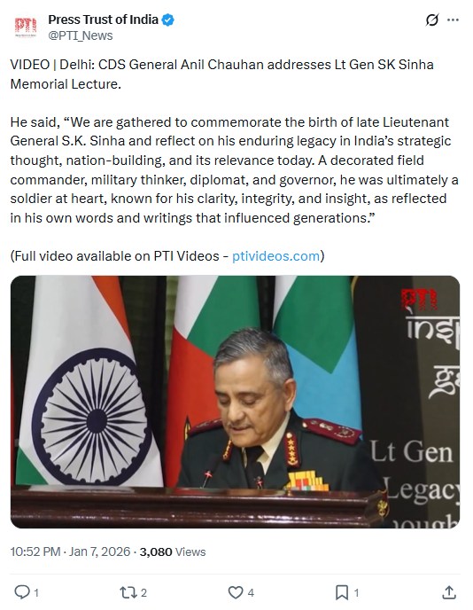 AI-altered clip of India defence chief circulates online after ...