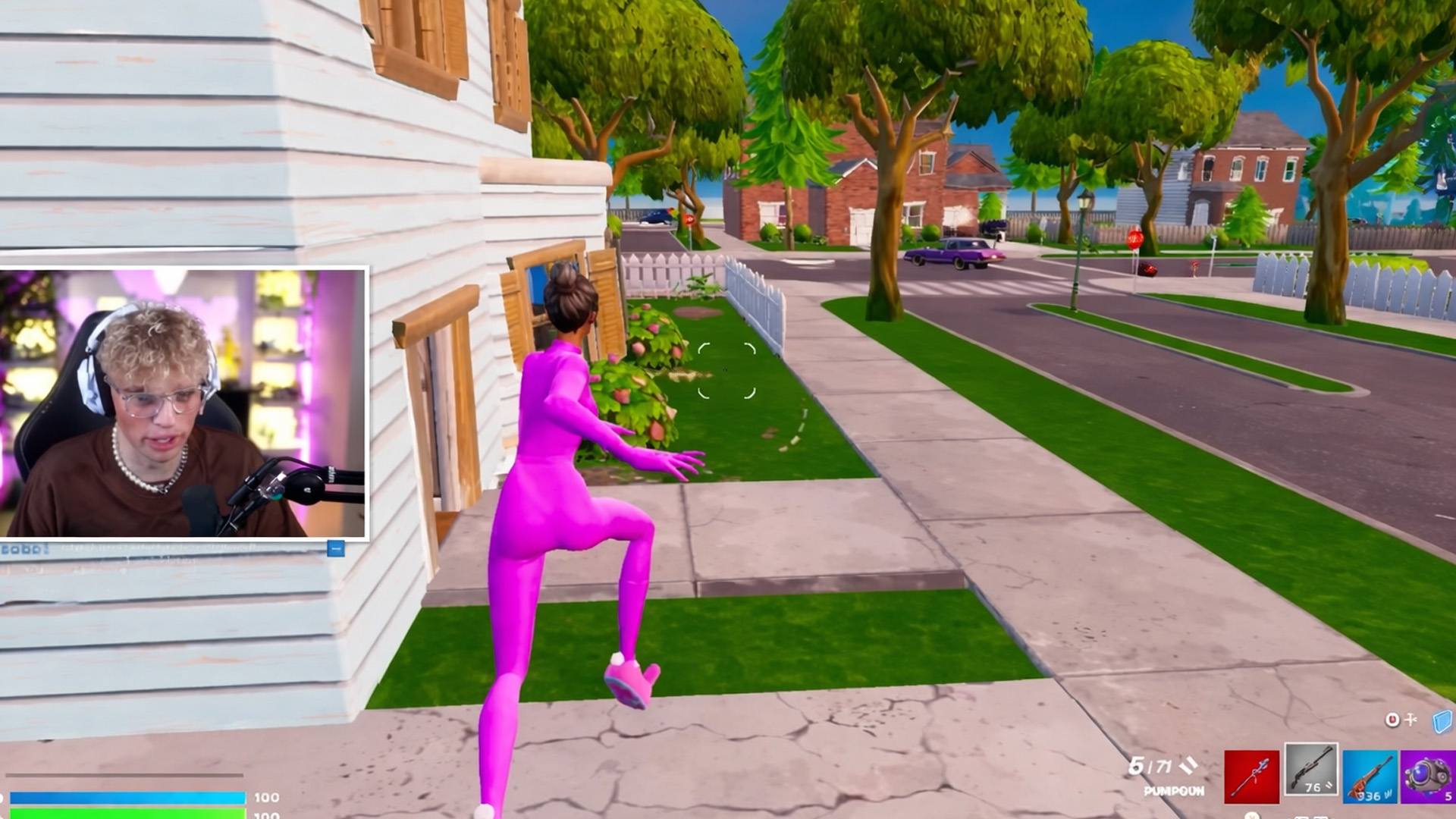 Entdeckung einer extrem seltenen Waffe in Fortnite