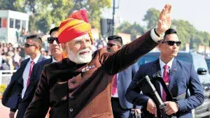 PM Modi’s Republic Day turban and cultural attire take centre stage ...