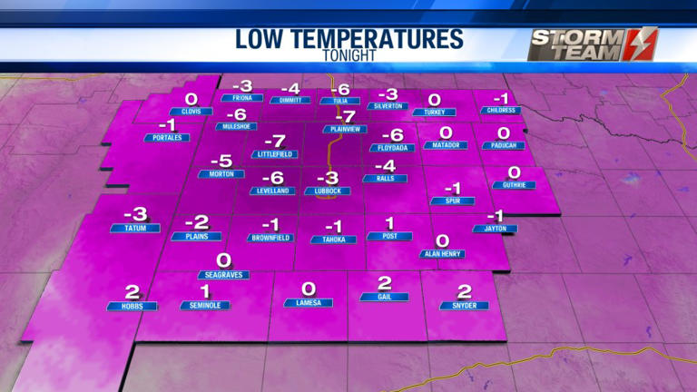 Extreme cold warning | Record low temperatures Monday morning