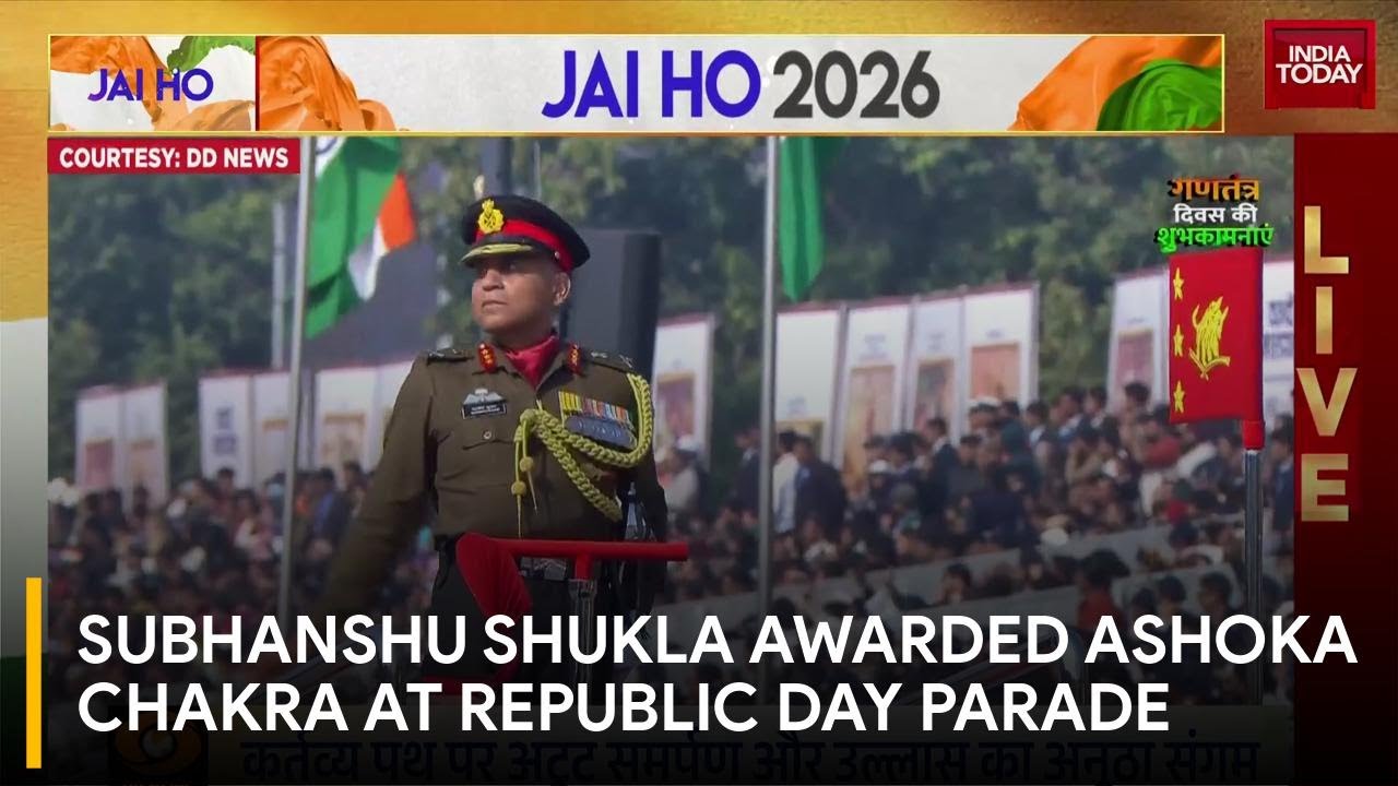 Republic Day 2026: Group Captain Subhanshu Shukla honoured with Ashoka ...