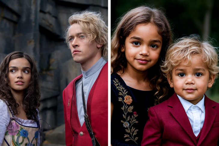 We imagined the kids of 17 iconic movie couples — and the results are ...