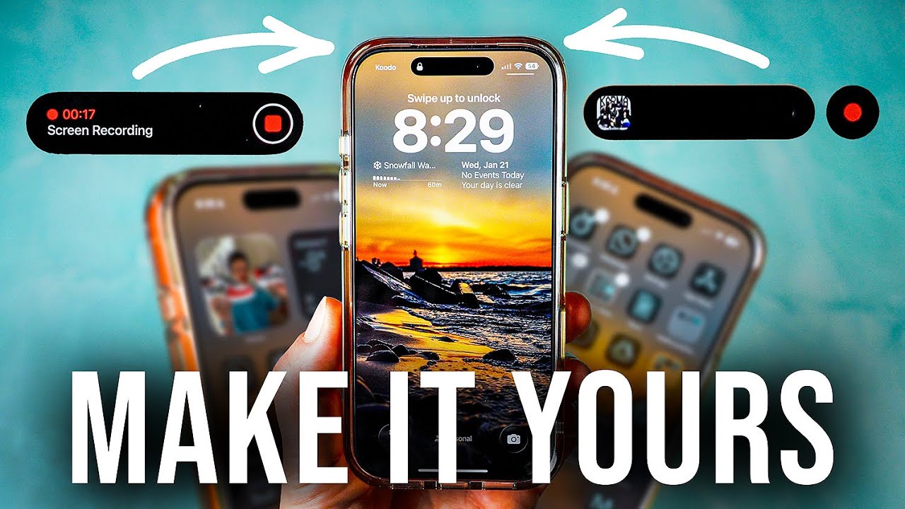 Complete iPhone 17 Pro & Max customization | Lock screen, home screen ...