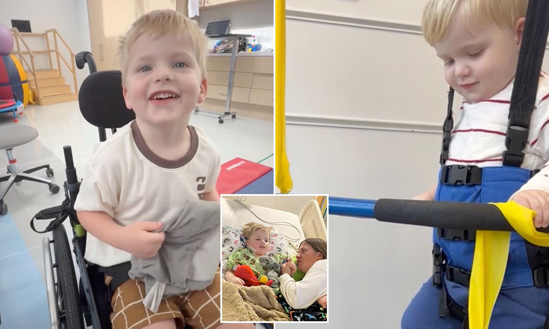 My son nearly died from the flu as new 'super' strain causes ...