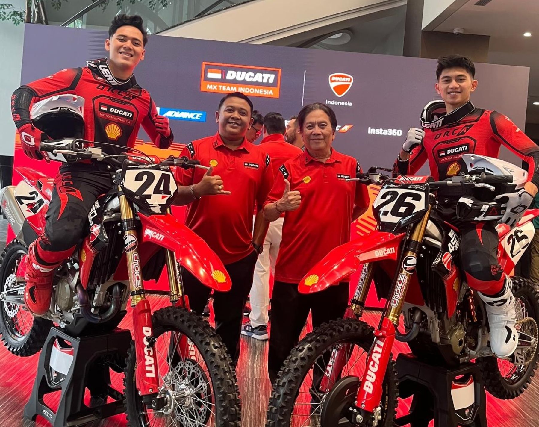 Ini spesifikasi Ducati Desmo450 MX, motor baru tunggangan Diva Ismayana ...