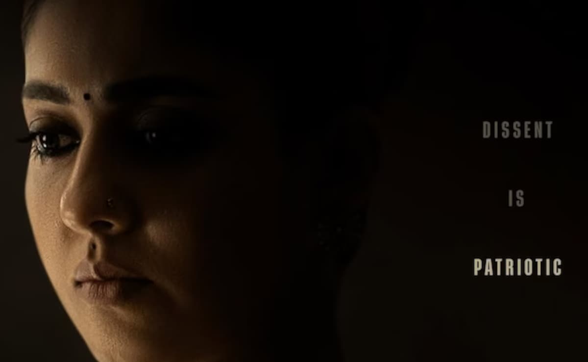 Patriot: Nayanthara looks fiery in first-look poster