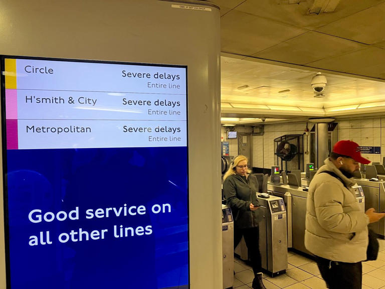 Severe delays on the Windrush line due to a trespasser on track