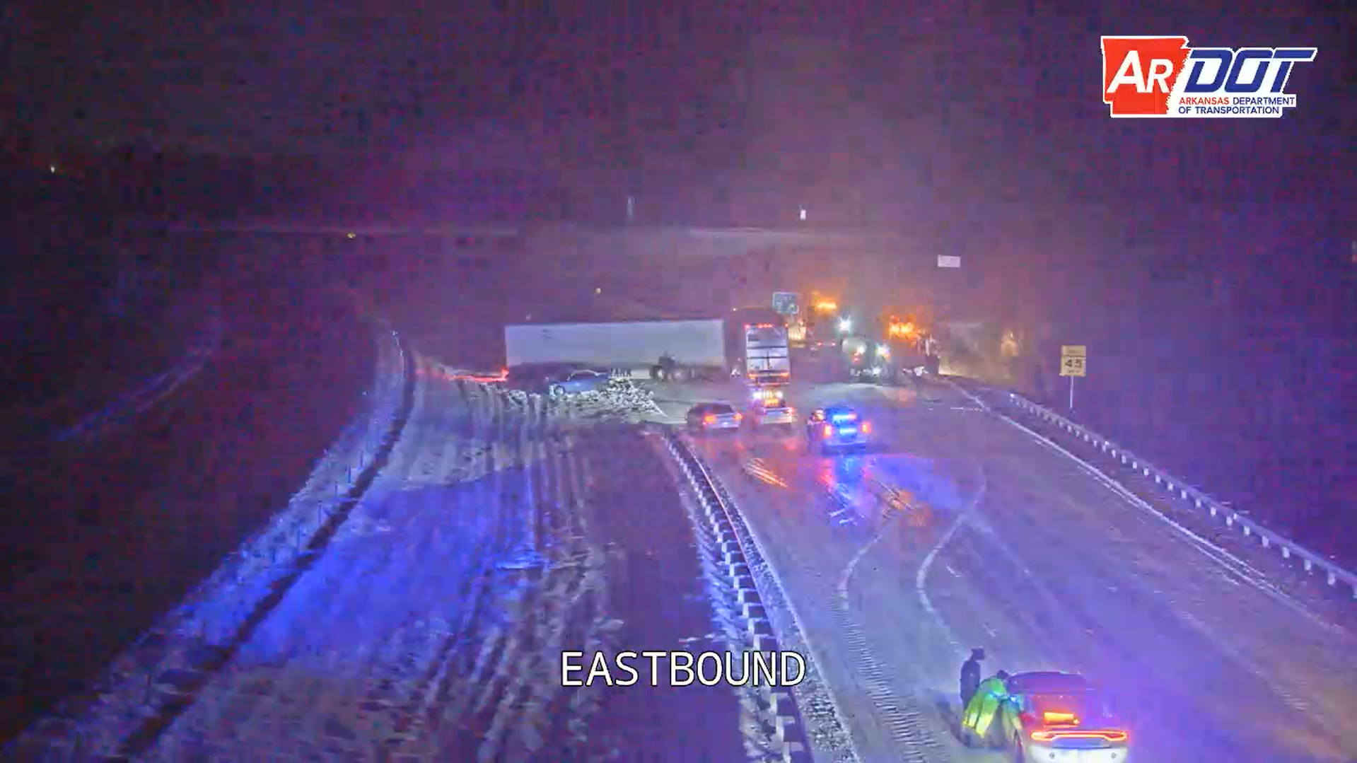 Crashes on I-40 diverted traffic in the River Valley