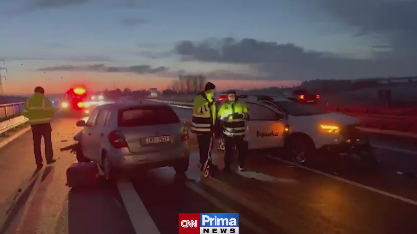 Nehoda na D3 u Tábora