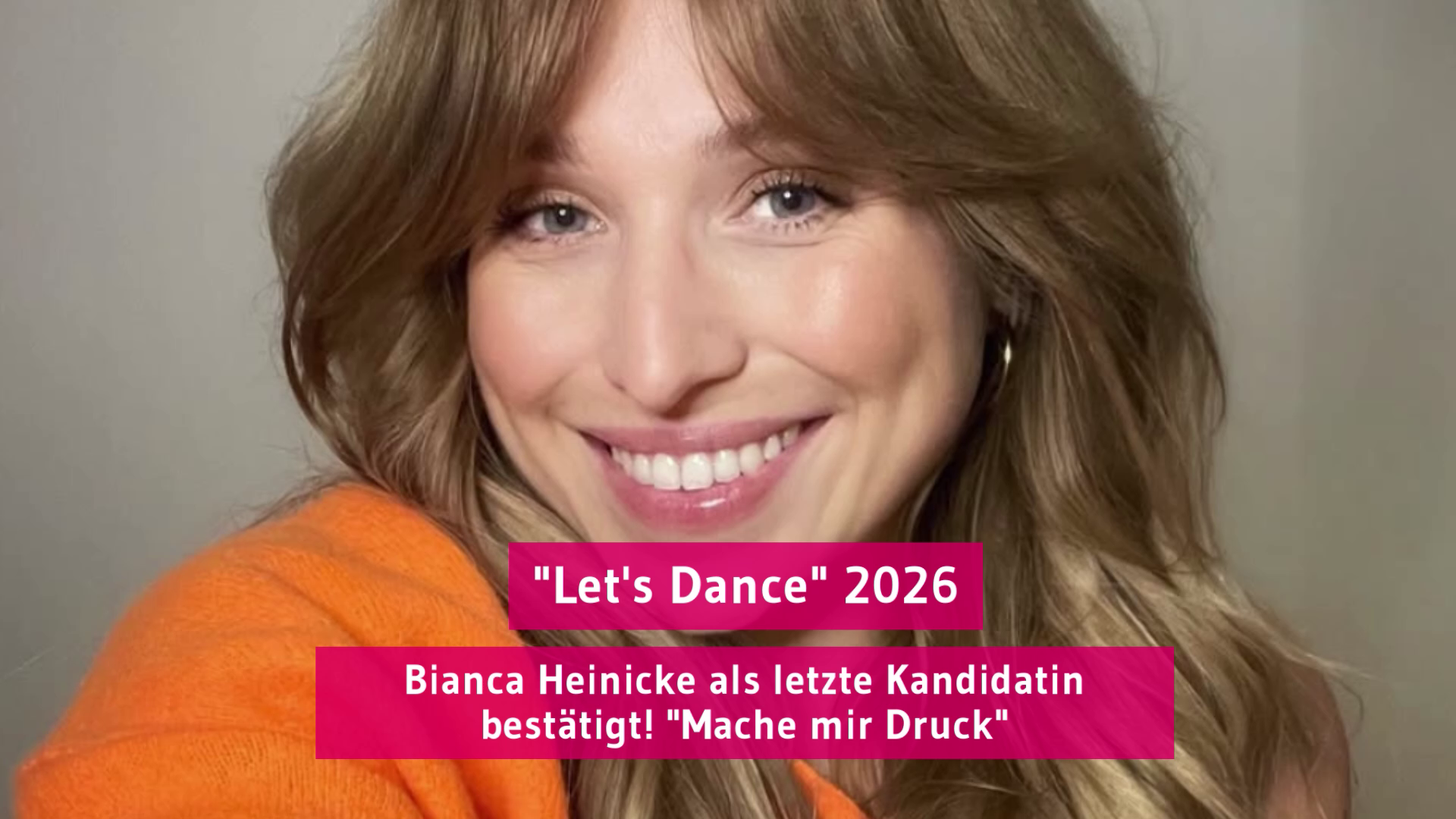 "Let's Dance" 2026: Bianca Heinicke als letzte Kandidatin bestätigt ...