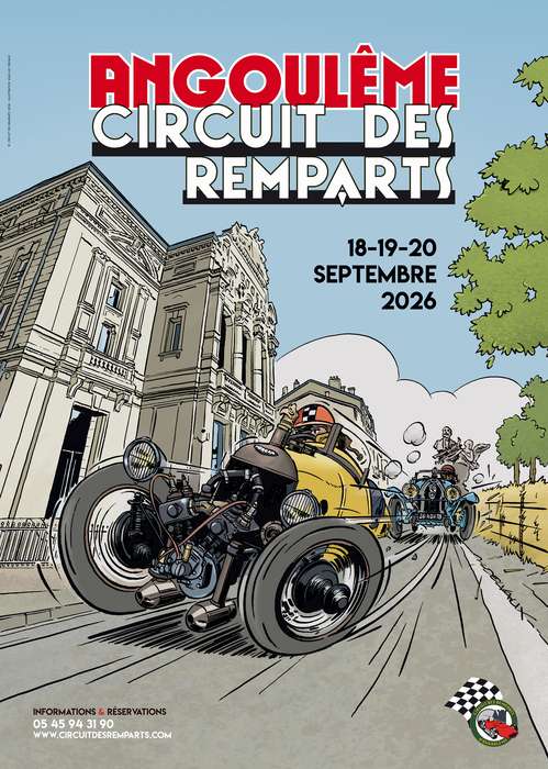 Circuit des Remparts Angoulême 2026: svelato il poster ufficiale a ...
