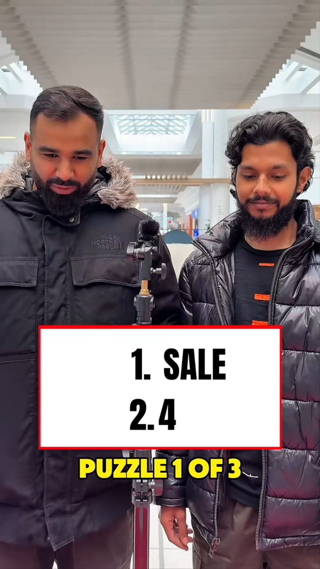 The third puzzle stumped everyone