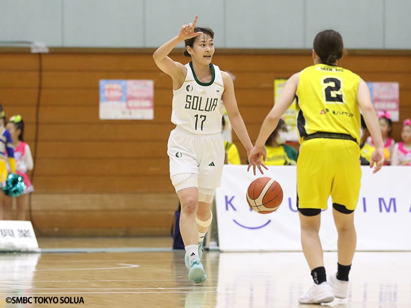 Wリーグ初参戦・SMBC TOKYO SOLUAの選手たちの覚悟…楽しみながら「挑戦」を続ける主将の中村和泉