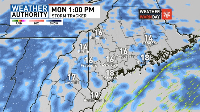 Lighter snow today / final round expected to move through tonight