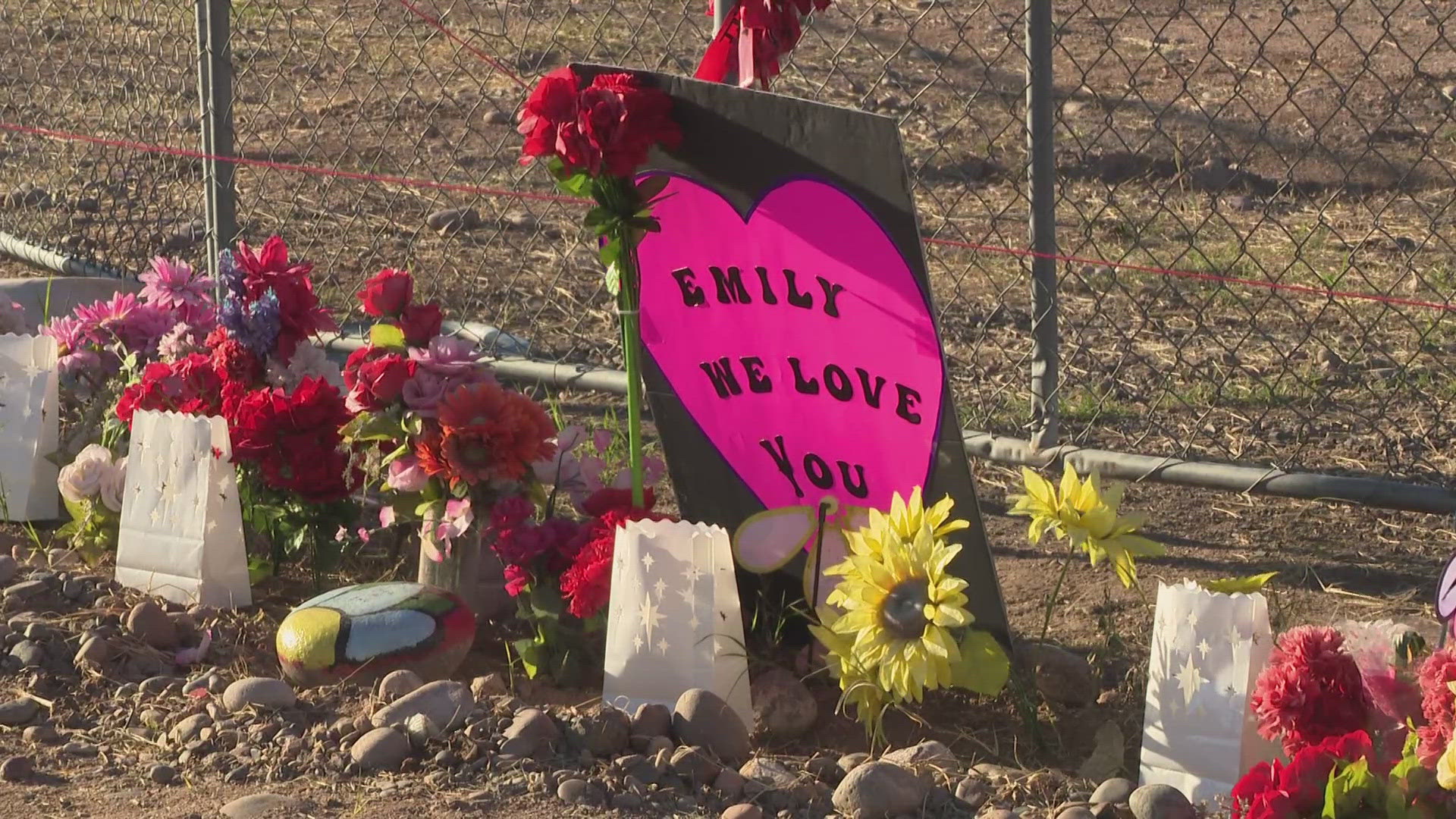 Community gathers to honor Emily Pike 1 year after her disappearance