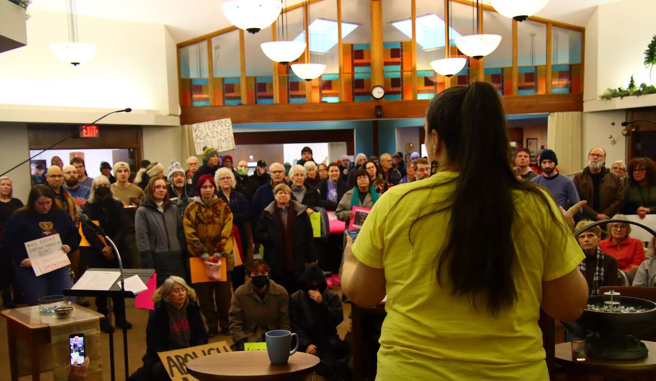 More than 250 Midland residents protest ICE, Border Patrol after ...