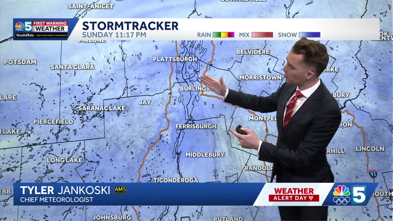 11 p.m. storm update