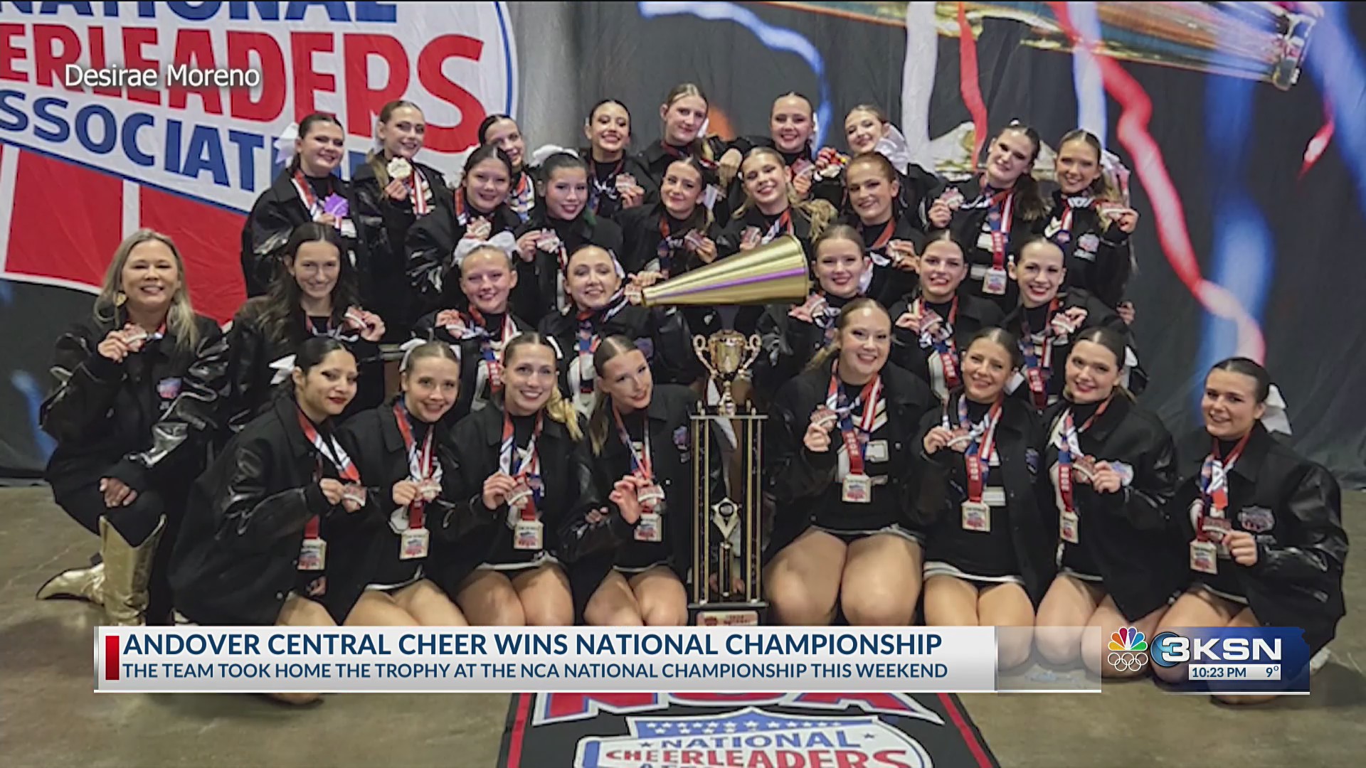 Andover Central cheer wins NCA national championship