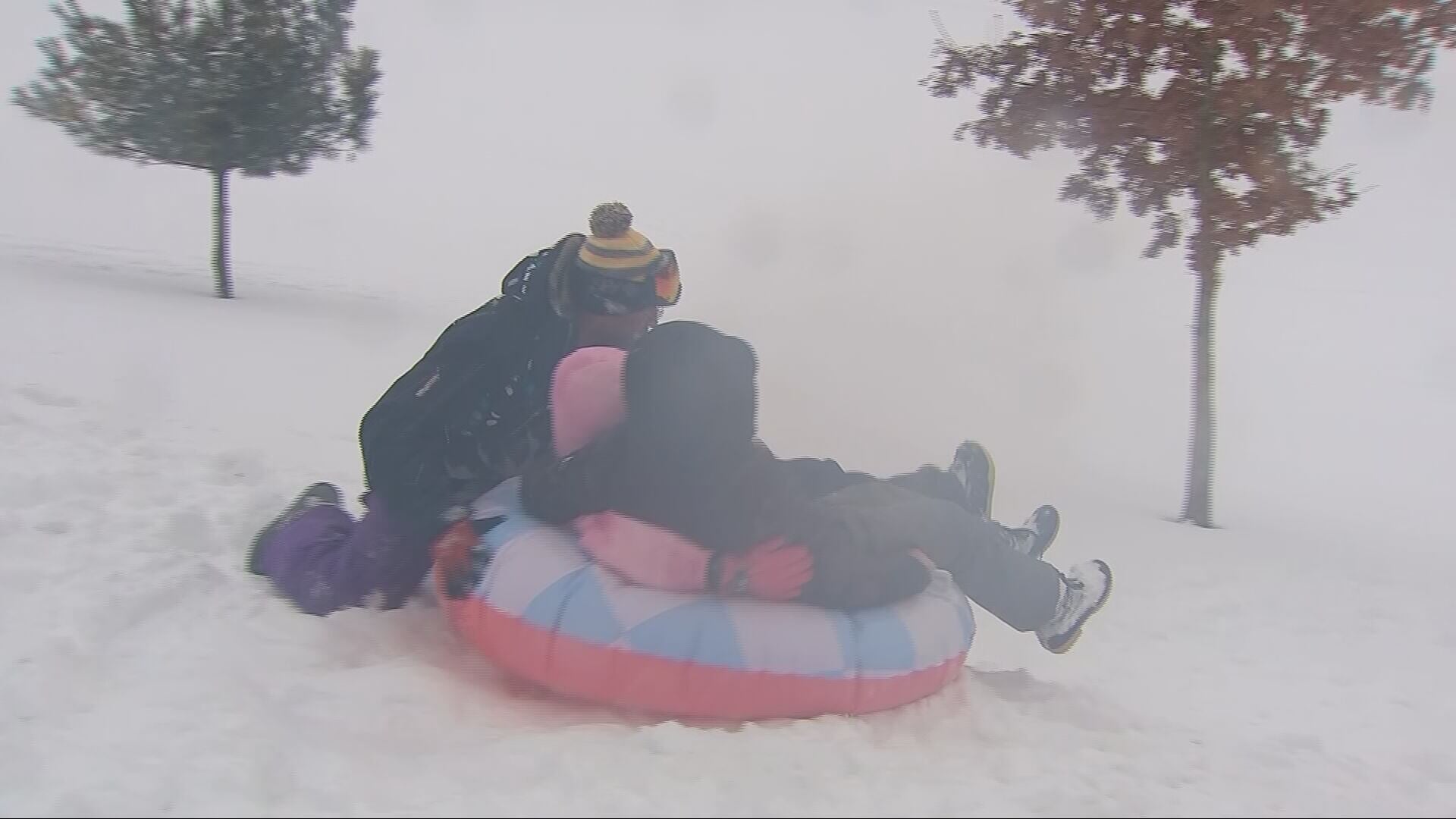 People shred, sled on streets, slopes during the area’s biggest ...