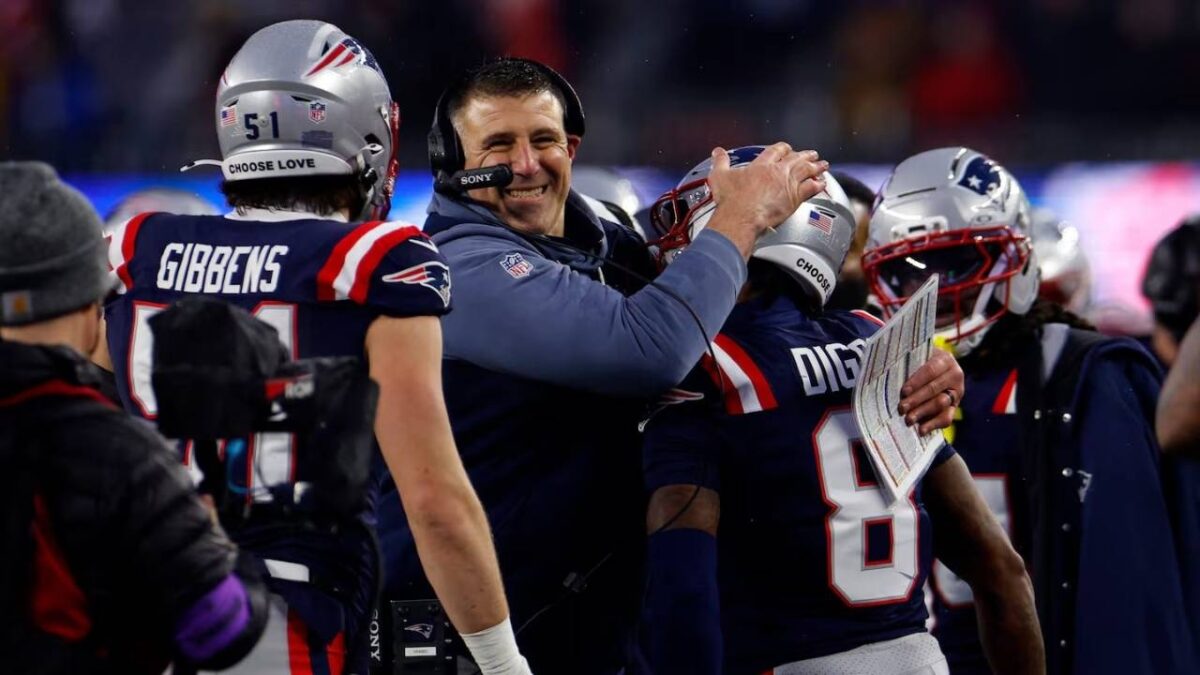 Mike Vrabel invokes 'Warriors' taunt, seeks Super Bowl win as Patriots ...