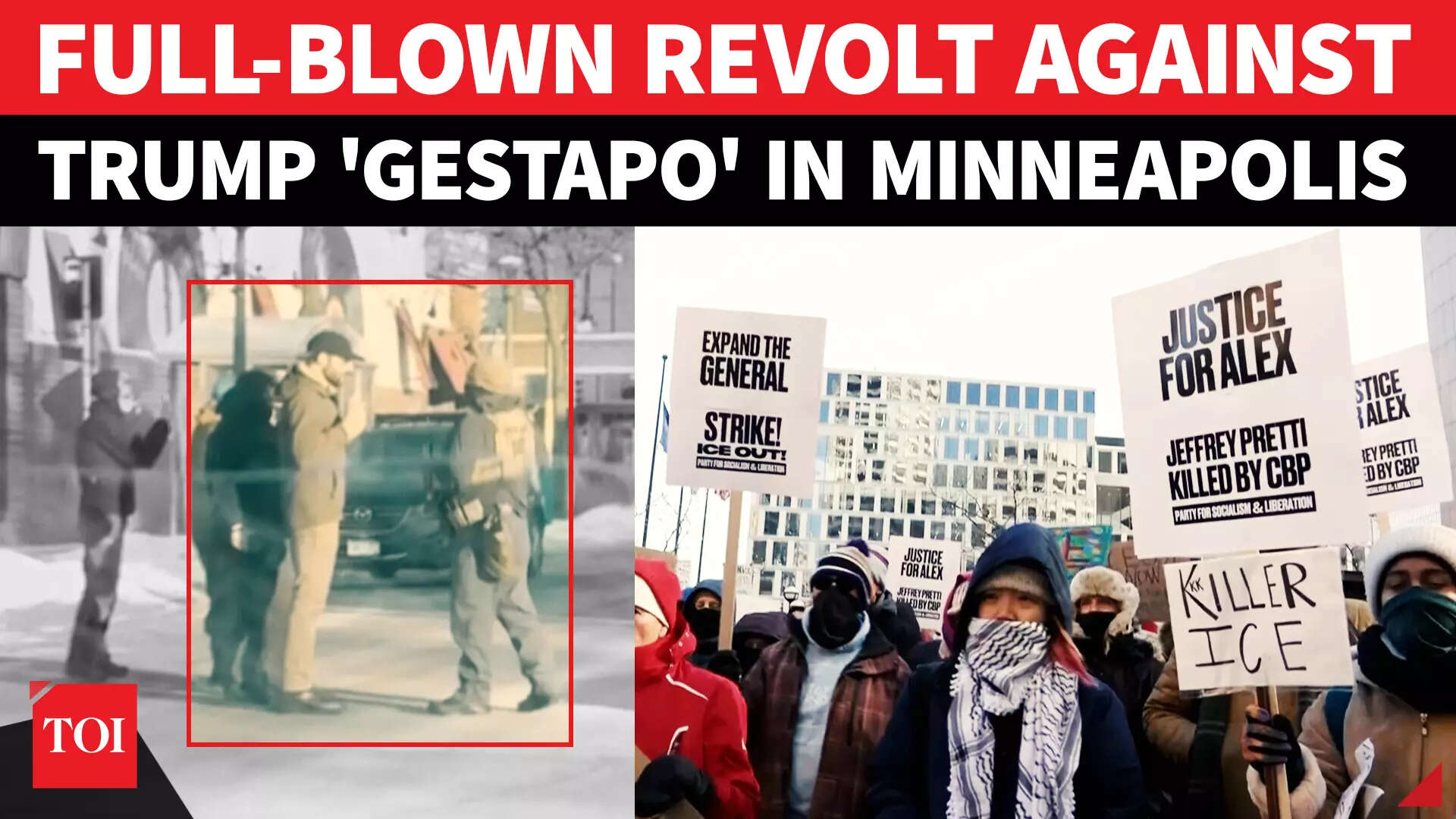 'ICE goons can kill anybody': Minneapolis explodes in rage; thousands ...