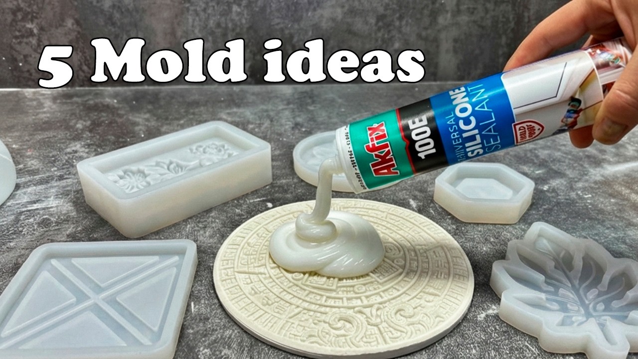 5 silicone mold ideas without expensive silicone!