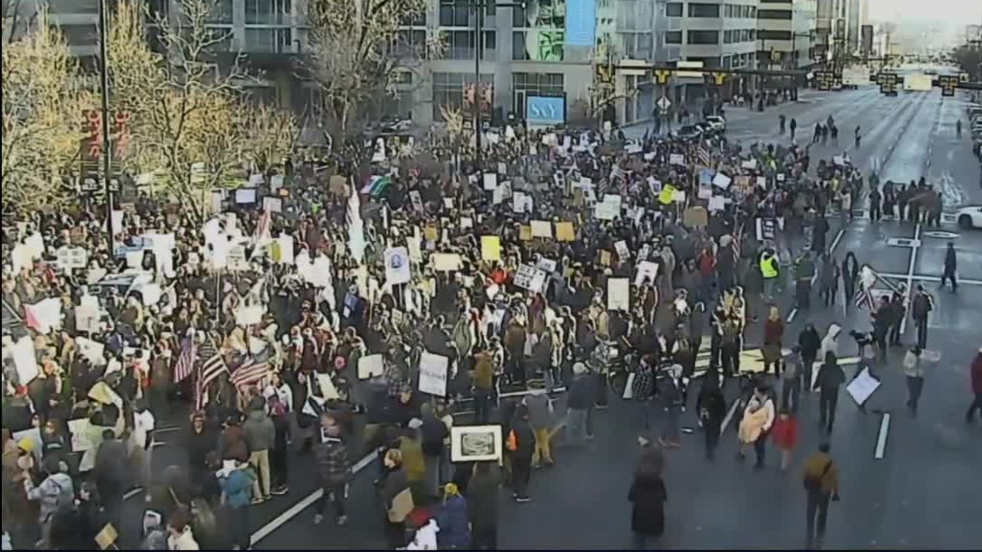 Utahns flood streets for anti-ICE protest, day after second fatal ...