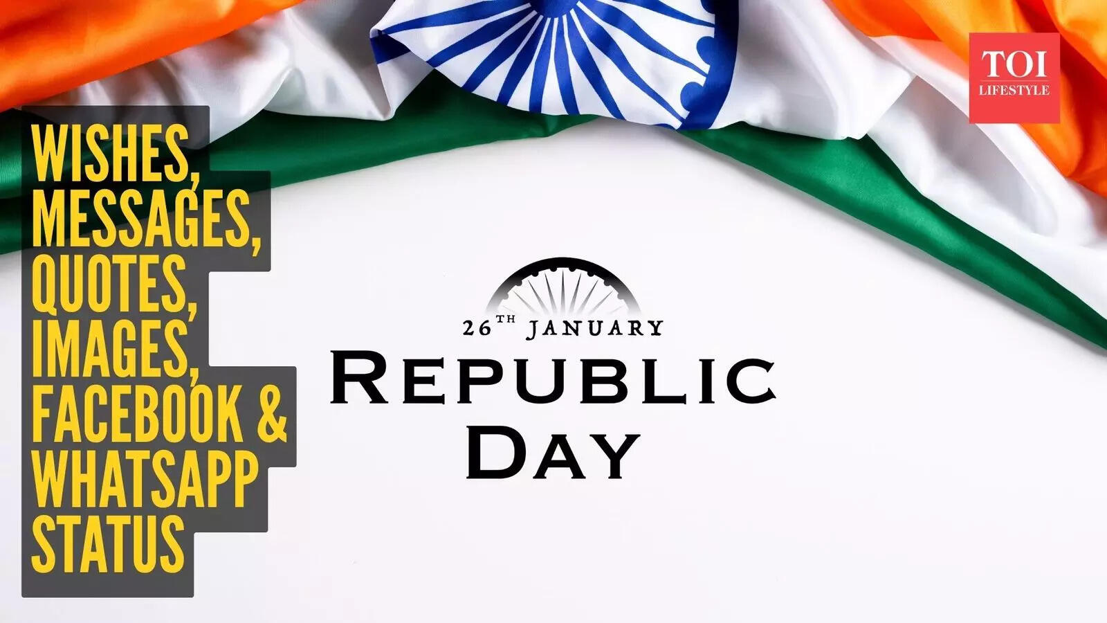 Happy Republic Day 2026: Wishes, messages, quotes, images, Facebook ...
