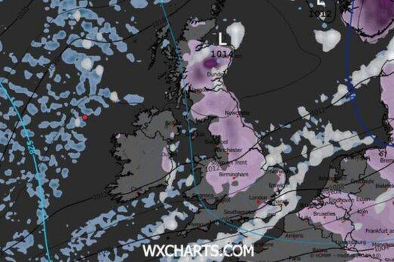'Beast from the East' to hit as new snow maps show 10 inches to blanket ...