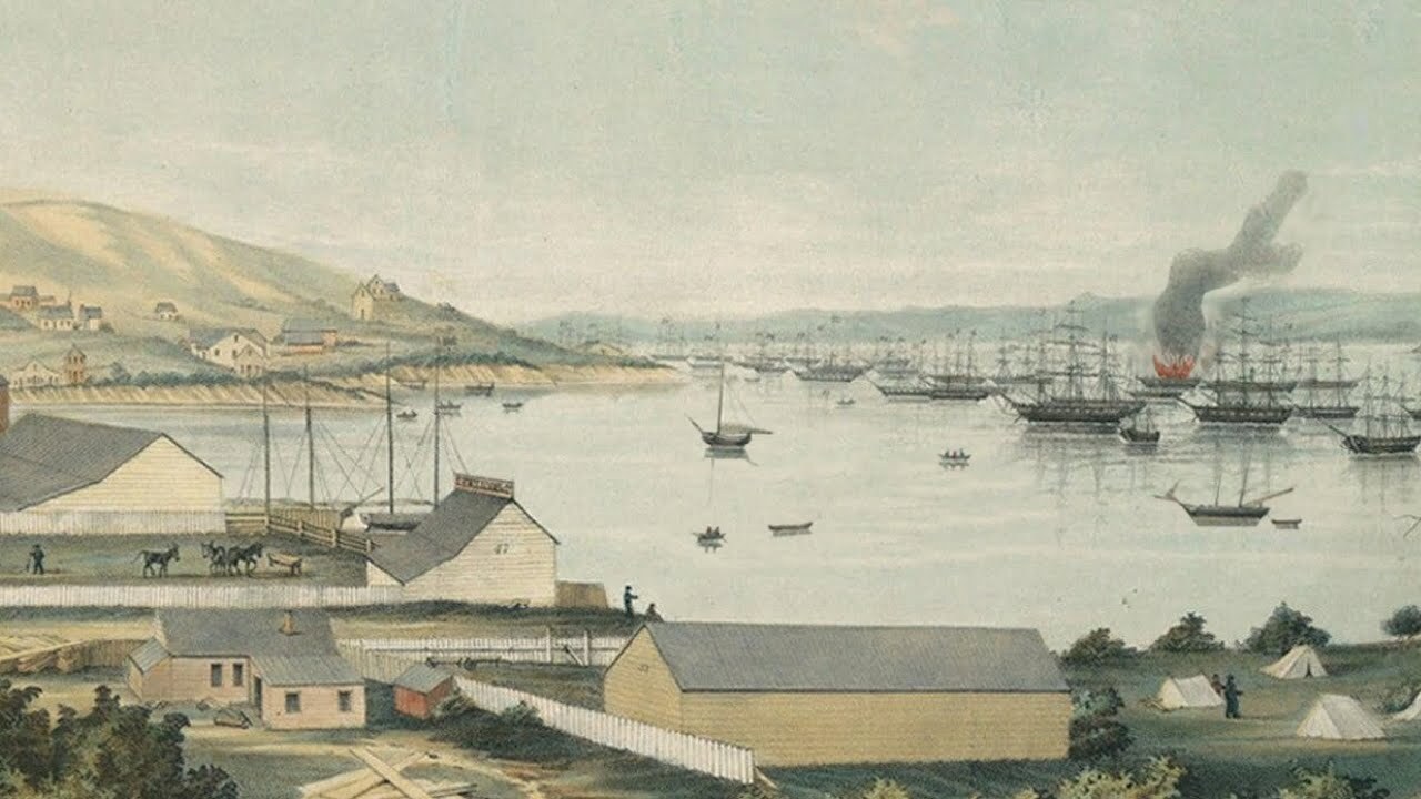 The ships beneath the streets of San Francisco