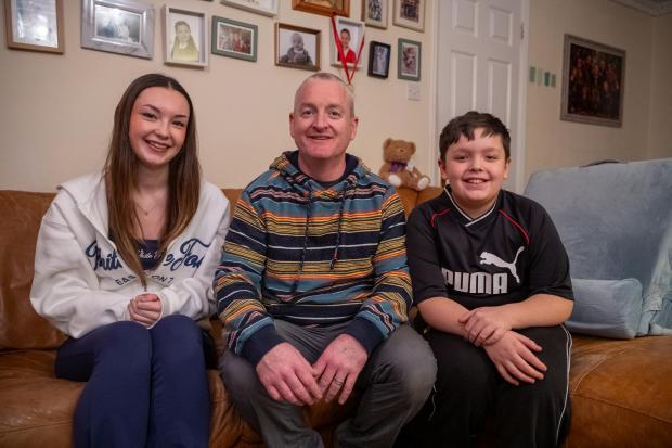 Darlington dad was given two weeks to live after 'golf ball' sized ...