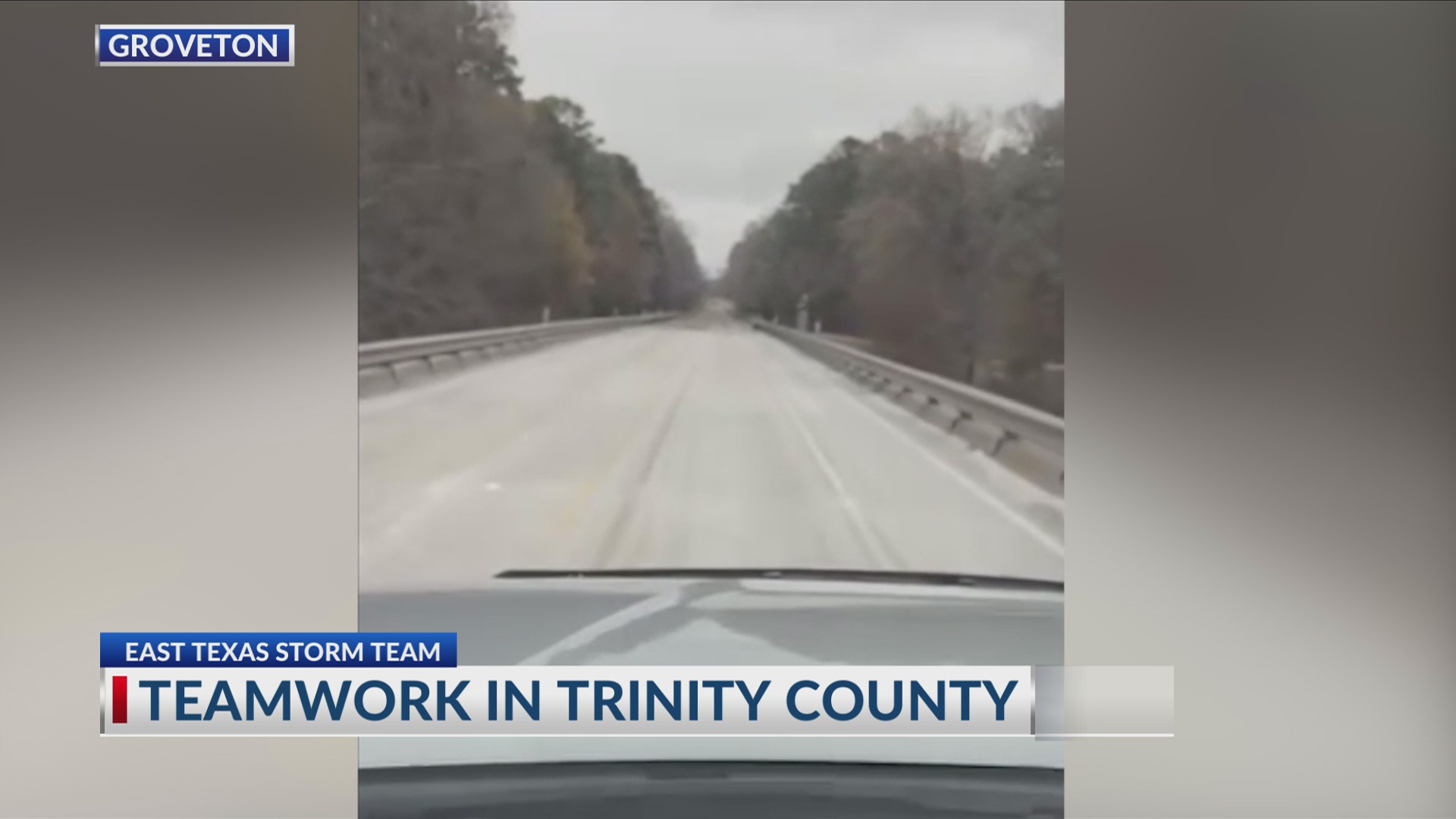 Trinity County Sheriff provides winter weather update