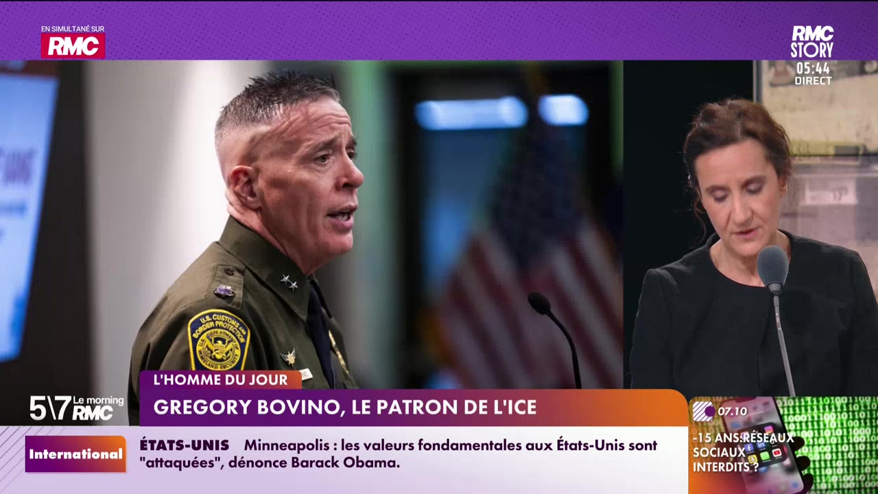 Le portrait de Virginie Phulpin : Gregory Bovino, le patron de l'ICE ...