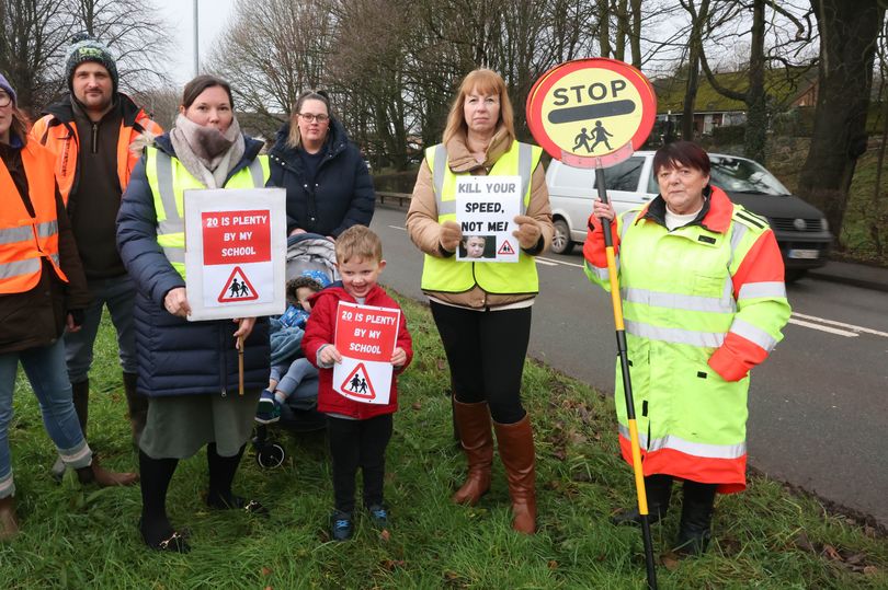Lollipop lady 'flashbacks' after driver ploughs into dad outside school