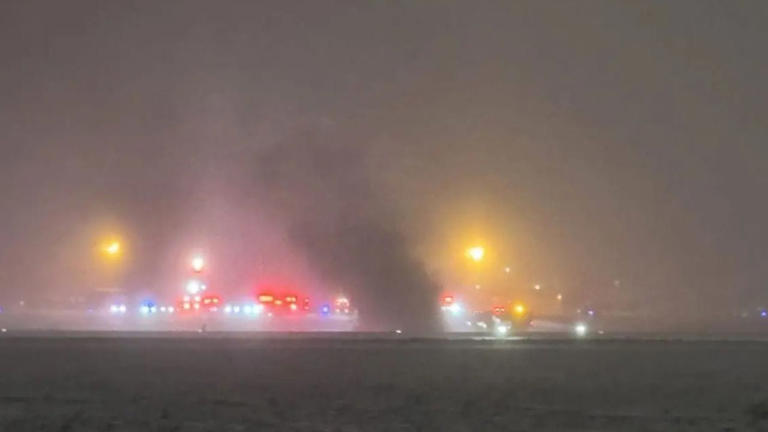 Snowstorm chaos: Private jet crashes at Bangor International Airport in ...